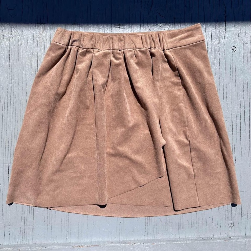 Wilfred Free Suede Mini Skirt Woman’s Size Medium - Gem